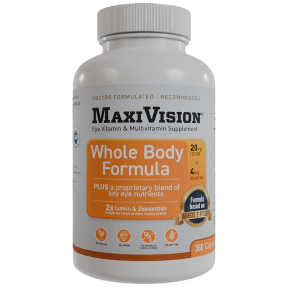 MaxiVision | Skincare | Maxivision Whole Body Formula Capsules 36pc ...